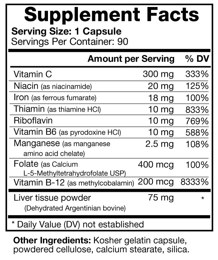 Hemo Plus Iron Complex Formula – Bio-Design Supplements